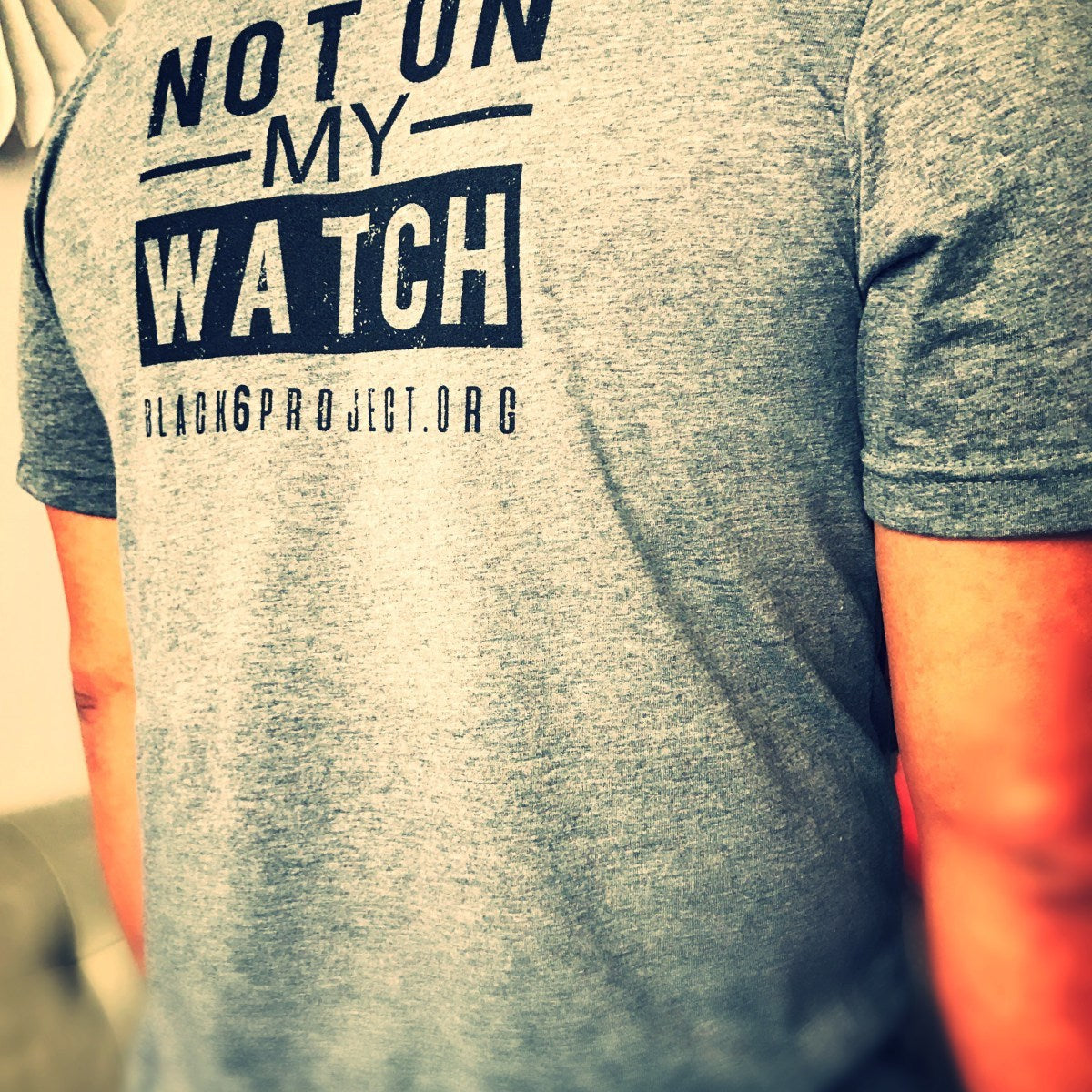 “Not On My Watch” Black 6 T-Shirt – Black 6 Coffee Trading Co.